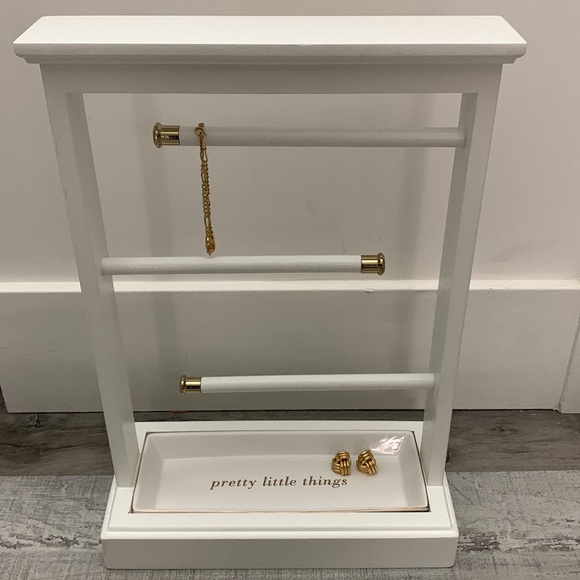 west Emory | Storage & Organization | West Emory White Jewelry Display ...